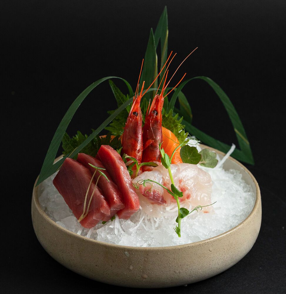 Piatti di pesce crudo